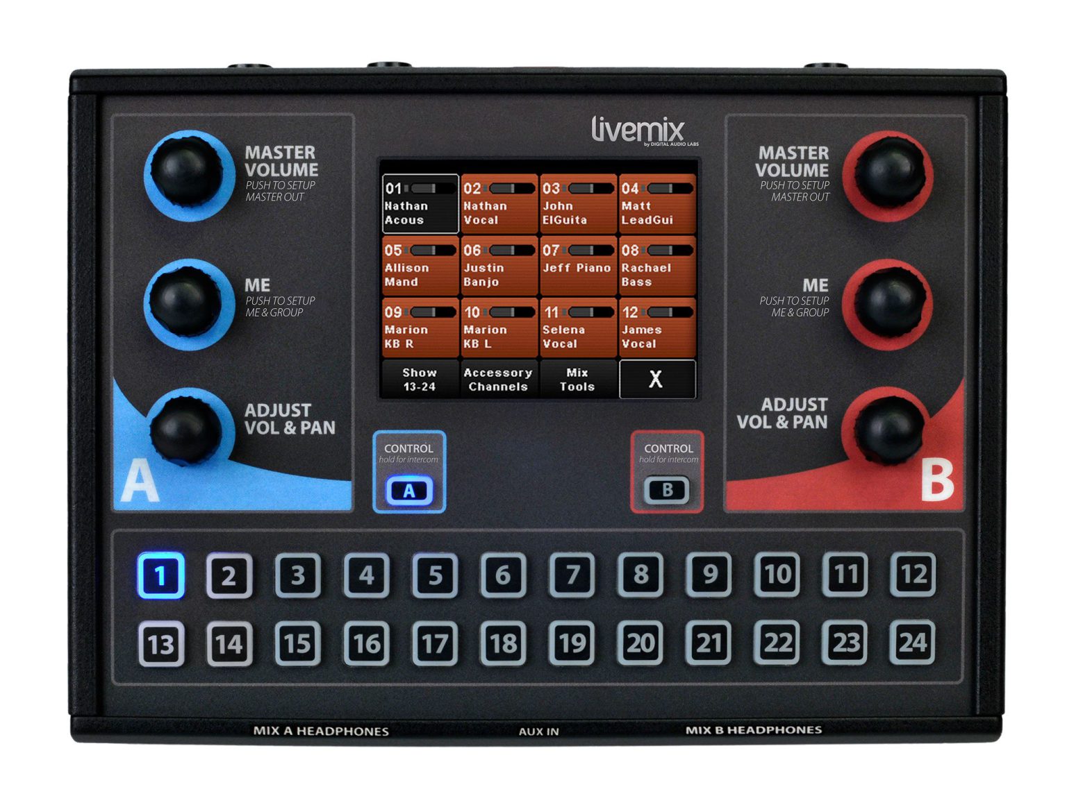 LIVEMIX - Digital Audio Labs